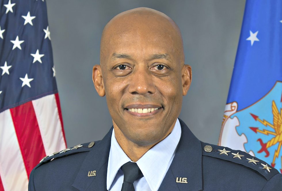 General Charles Brown | The first African-American Chief of the US Air ...