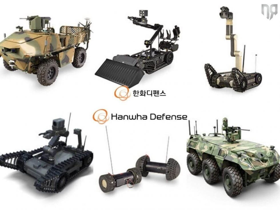 Hanwha Defense | Presentation of Unmanned Ground Vehicles | DEFENCE ...