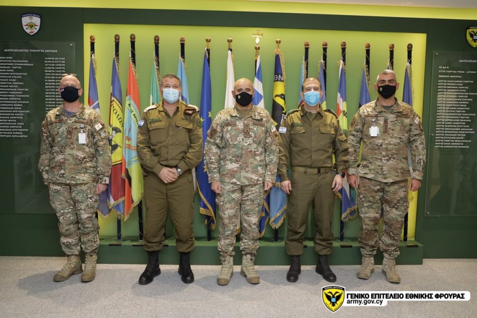 Israeli Commander at General Staff of the National Guard for planning ...