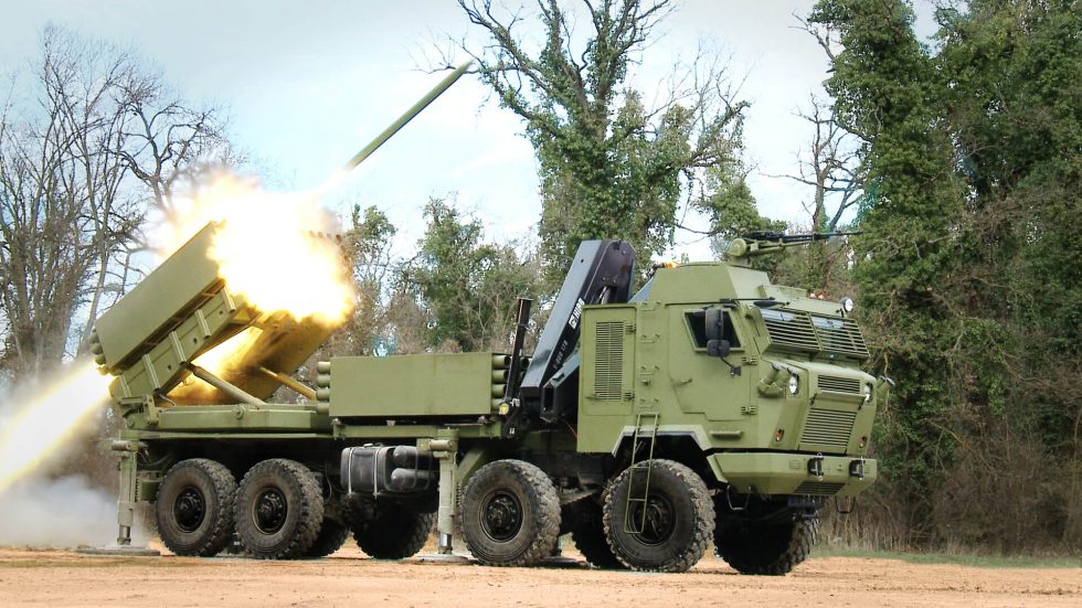 Tamnava MLRS | High firepower with the ability to launch 122 and 262 mm ...