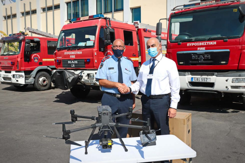 Fire Service | These are the drones donated by the Hellenic Petroleum ...