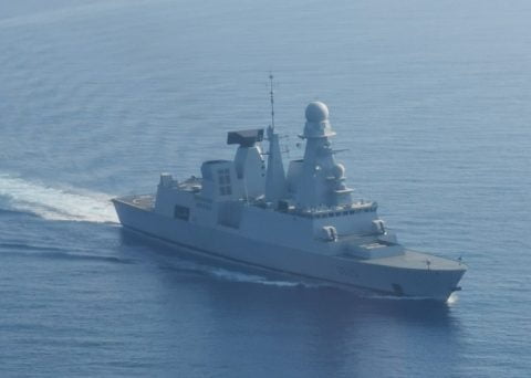 Joint exercise of 460 Search & Rescue Squadron with French Frigate FS ...