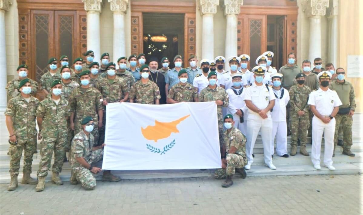 Cyprus Armed Forces Day at the Church of the Annunciation in Alexandria ...