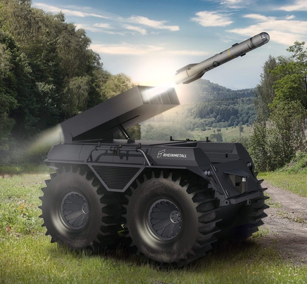 DSEI 2021 | Debut for Rheinmetall’s Brimstone missile-armed Mission ...