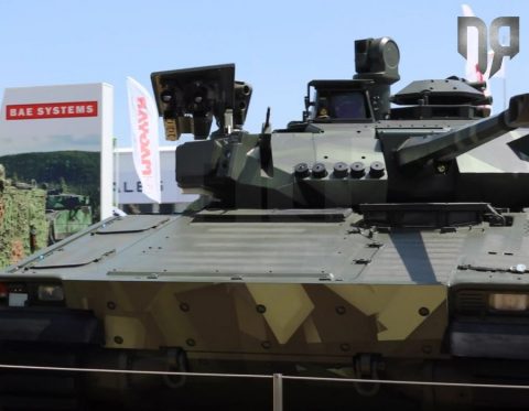 CV90 MK IV | Displayed at EUROSATORY 2022 with SPIKE and IRON FIST ...