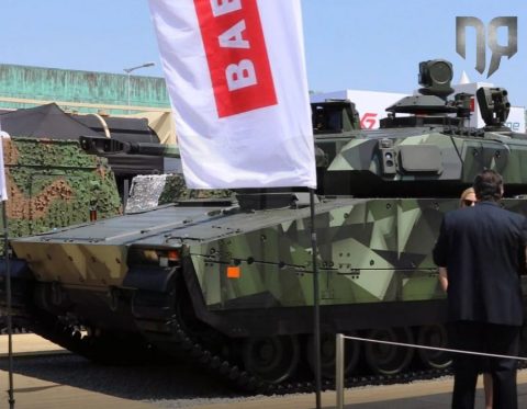 CV90 MK IV | Displayed at EUROSATORY 2022 with SPIKE and IRON FIST - VIDEO