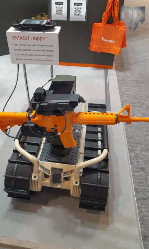 SMARTSHOOTER | Unmanned small arms solutions for land and air at EUROSATORY 2022 | DEFENCE ...