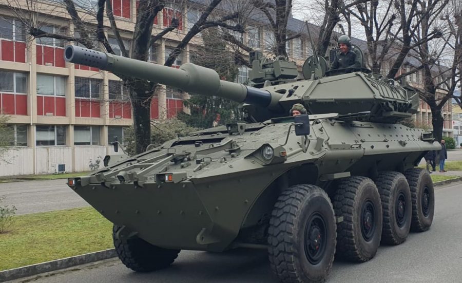 Brazil | CENTAURO II fitted with 120 mm gun showcased in Italy ...