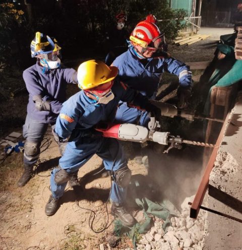 Civil Defence | The first two-day training of the Civil Defence Rescue ...