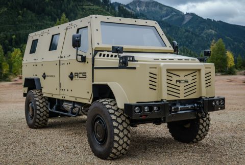 ACS Armoured Car Systems | ENOK AB vehicle in SPIKE launcher ...