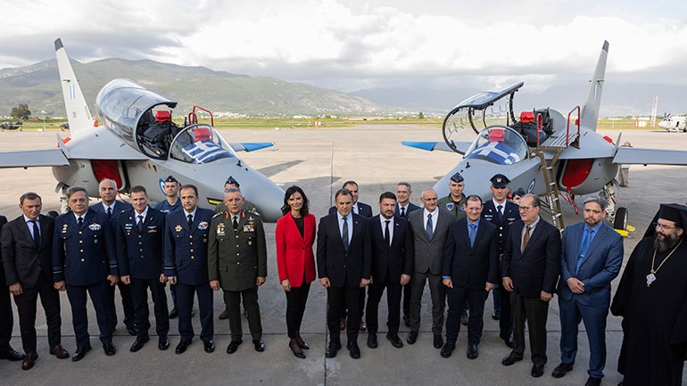 Kalamata | Ceremony for the arrival of first M-346s at the ...