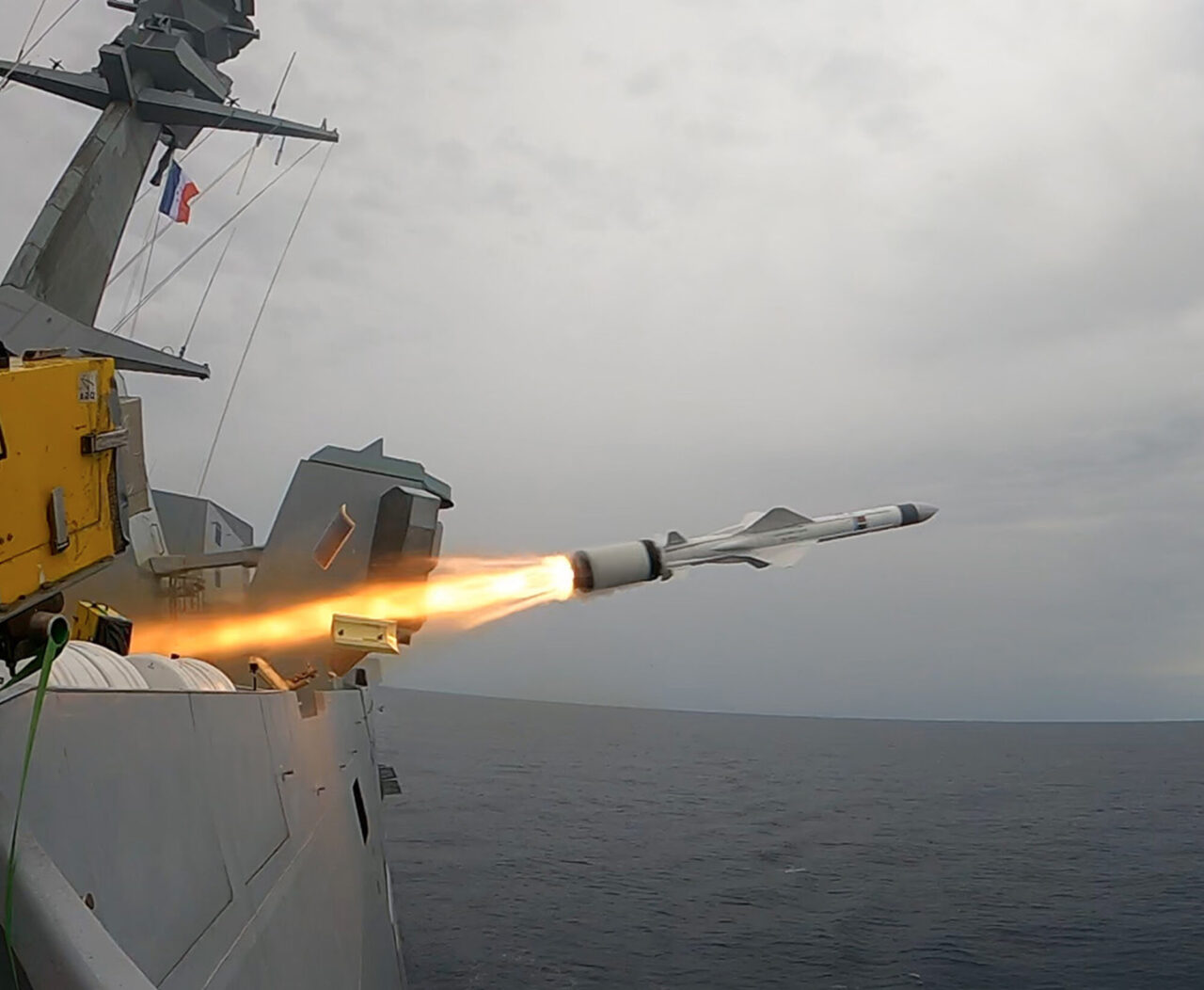 MBDA | Exocet Block 3c missile successfully fired from French frigate ...