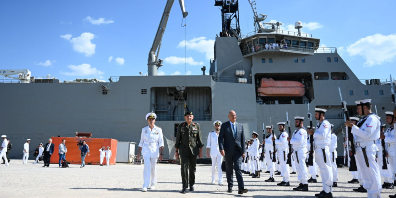 Hellenic Navy | Signing ceremony of General Support Ship "Perseas ...