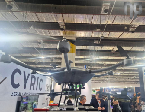 Cyric AGS | Armed Drones from Cyprus at EDEX 2023 - Photos | DEFENCE ...