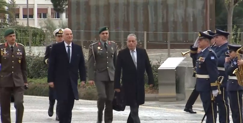 Greece | First meeting of Nikos Dendias - Vassilis Palmas | DEFENCE ...