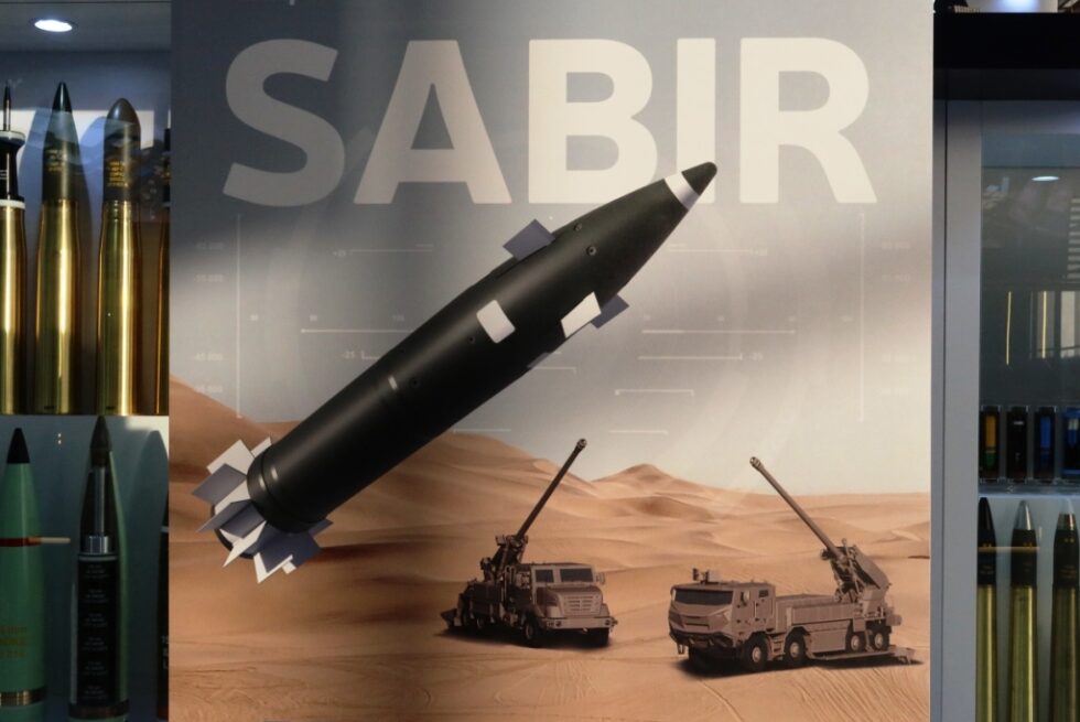 KNDS | Showcases Sabir 155 mm artillery guided ammunition | DEFENCE ...
