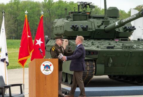 US Army | Receives new M10 Booker armored fighting vehicle | DEFENCE ...