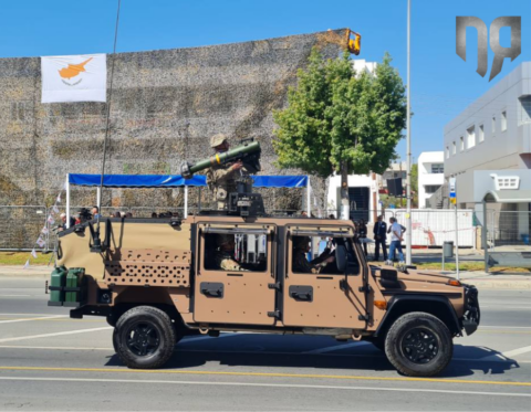 Cyprus | SPIKE LR2 missiles for the first time at the Independence Day ...