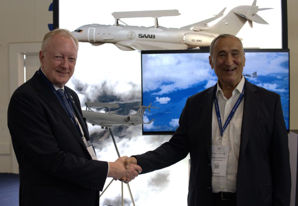 Miltech Hellas - Saab | Εποικοδομητικές συζητήσεις για το σύστημα Erieye EMB-145H AEW&C στο ...