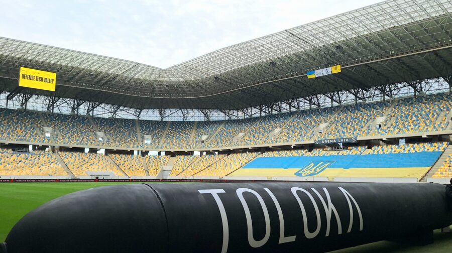 DTV2025 Lviv | Ukraine unveils TLK-1000 unmanned underwater vehicle for ...