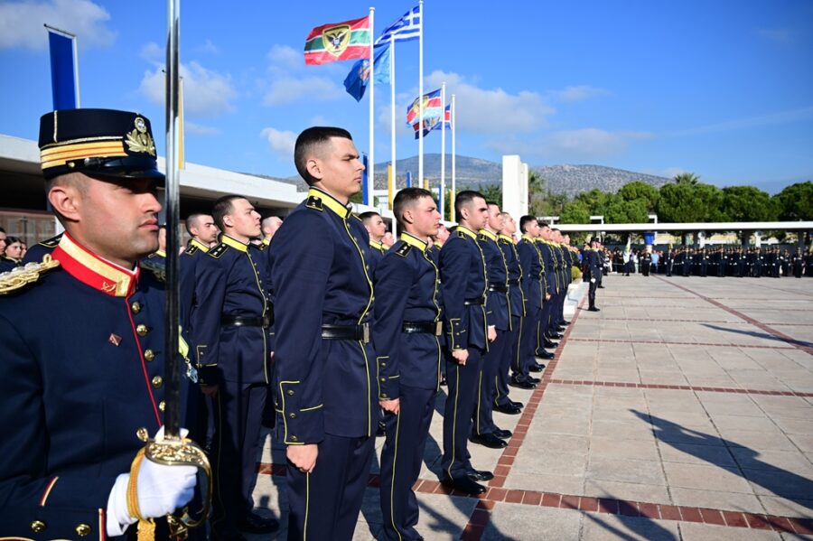 Ορκωμοσία πρωτοετών Ευελπίδων Τάξεως 2029 - 27 σπουδαστές από την Κύπρο